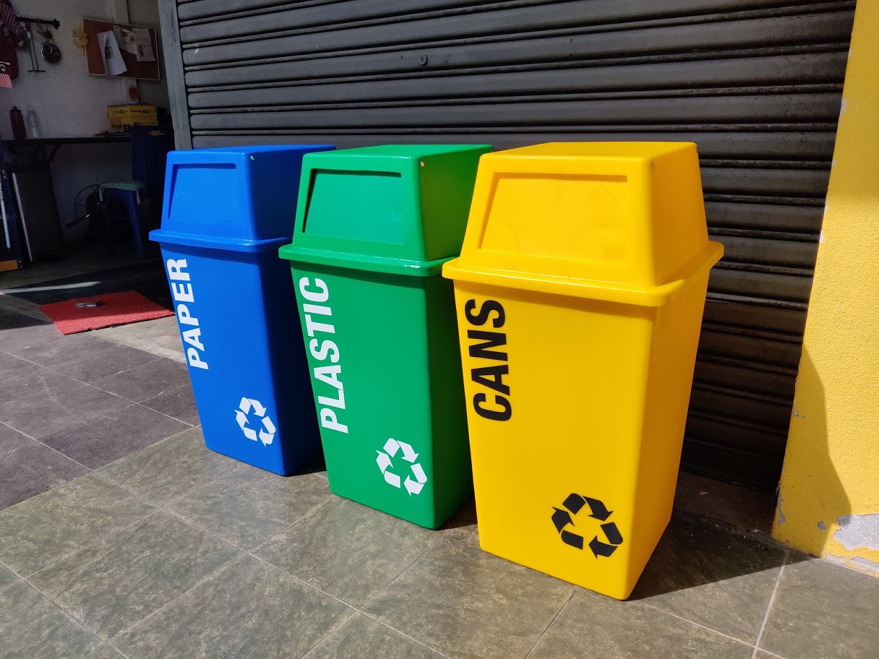 PCY50-R Recycling Bin Set | Nordvox Sdn. Bhd.