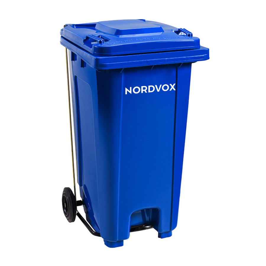 MGB120 Two Wheel Bin with Pedal | Nordvox Sdn. Bhd.