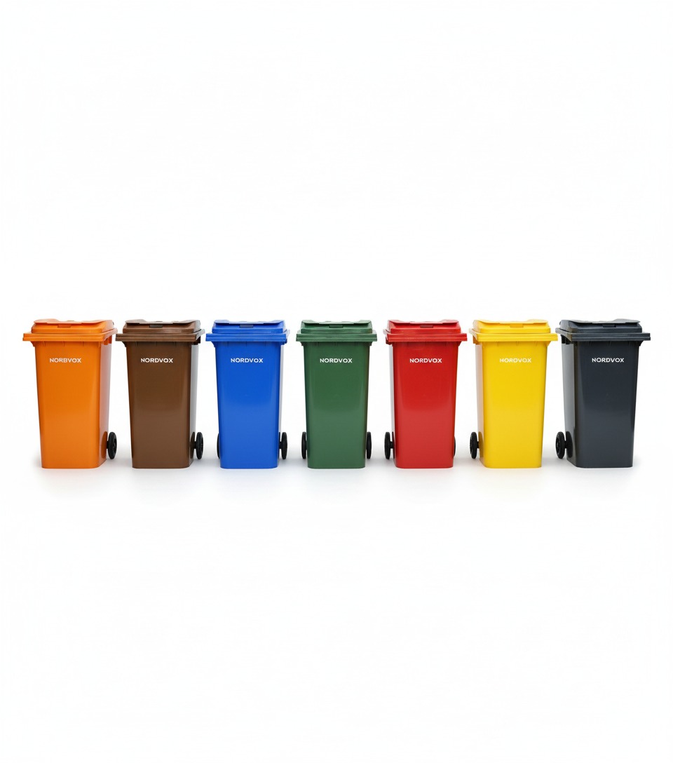 MGB240 Two Wheel Bin | Nordvox A Leader in Waste Management